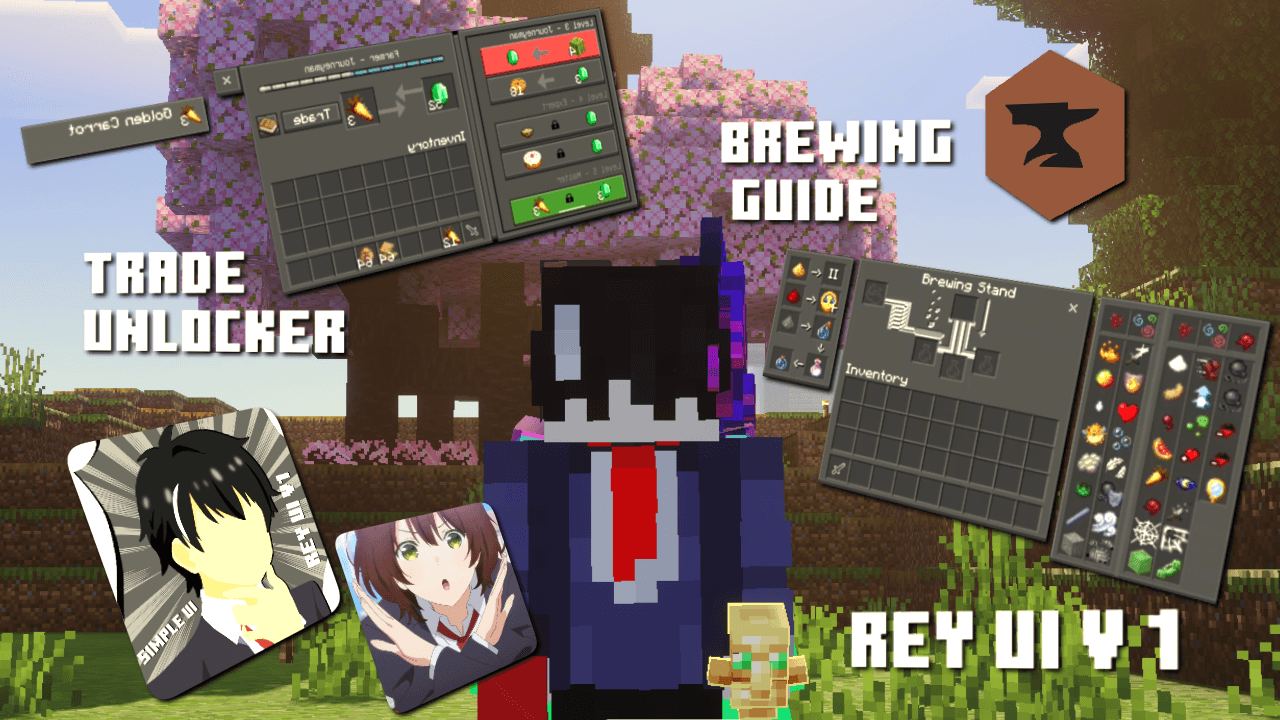 Rey UI V1 - Minecraft Bedrock Texture Packs - CurseForge