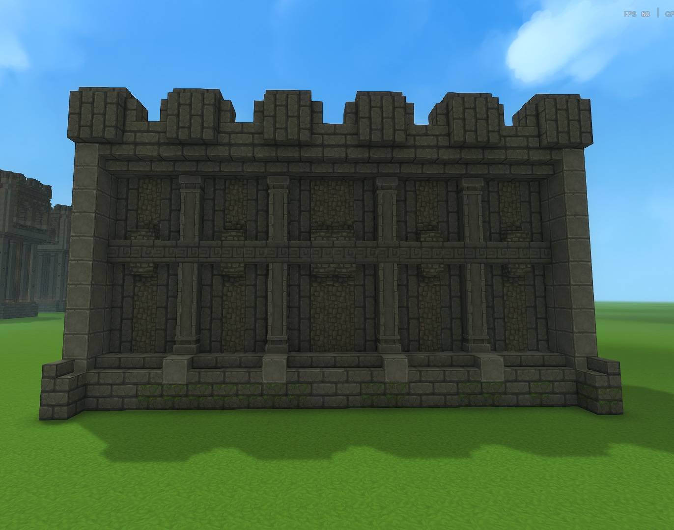 Modular Stone Gate, Stone Wall and Stone Tower - Hytale Prefabs ...