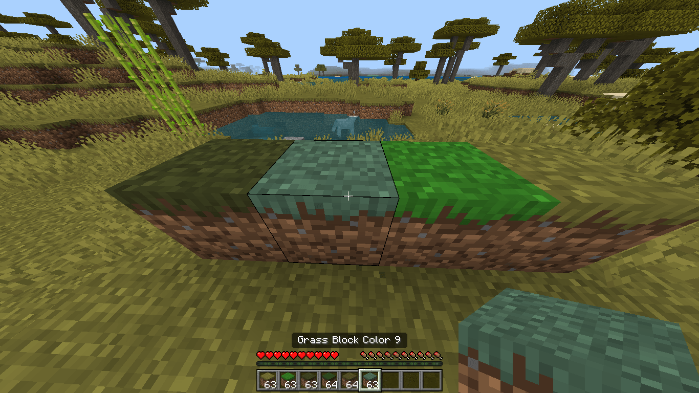 Craftable Grass Colors Addon - Minecraft Bedrock Addons - CurseForge