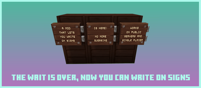 Better Signs - Hytale Mods - CurseForge
