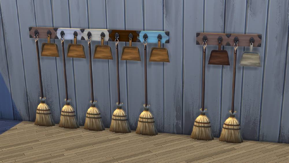 Nerotrivi Broom and dustpan - The Sims 4 Build / Buy - CurseForge