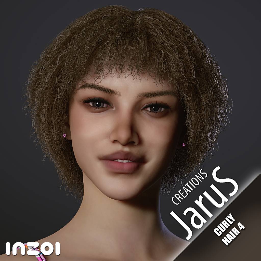 Curly Hair4 - inZOI Create a Zoi - CurseForge