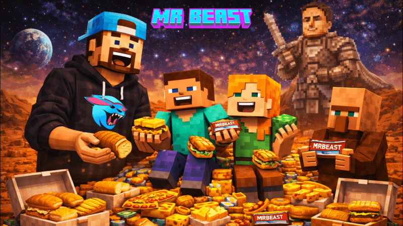 MR BEAST MODE - Minecraft Bedrock Addons - CurseForge