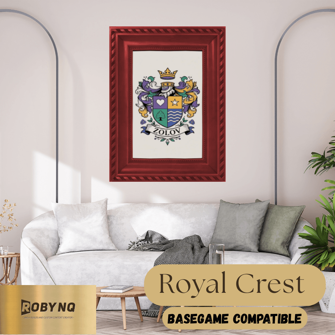 Robynq - Zolov Family Crest - Portrait - Basegame compatible - The Sims ...