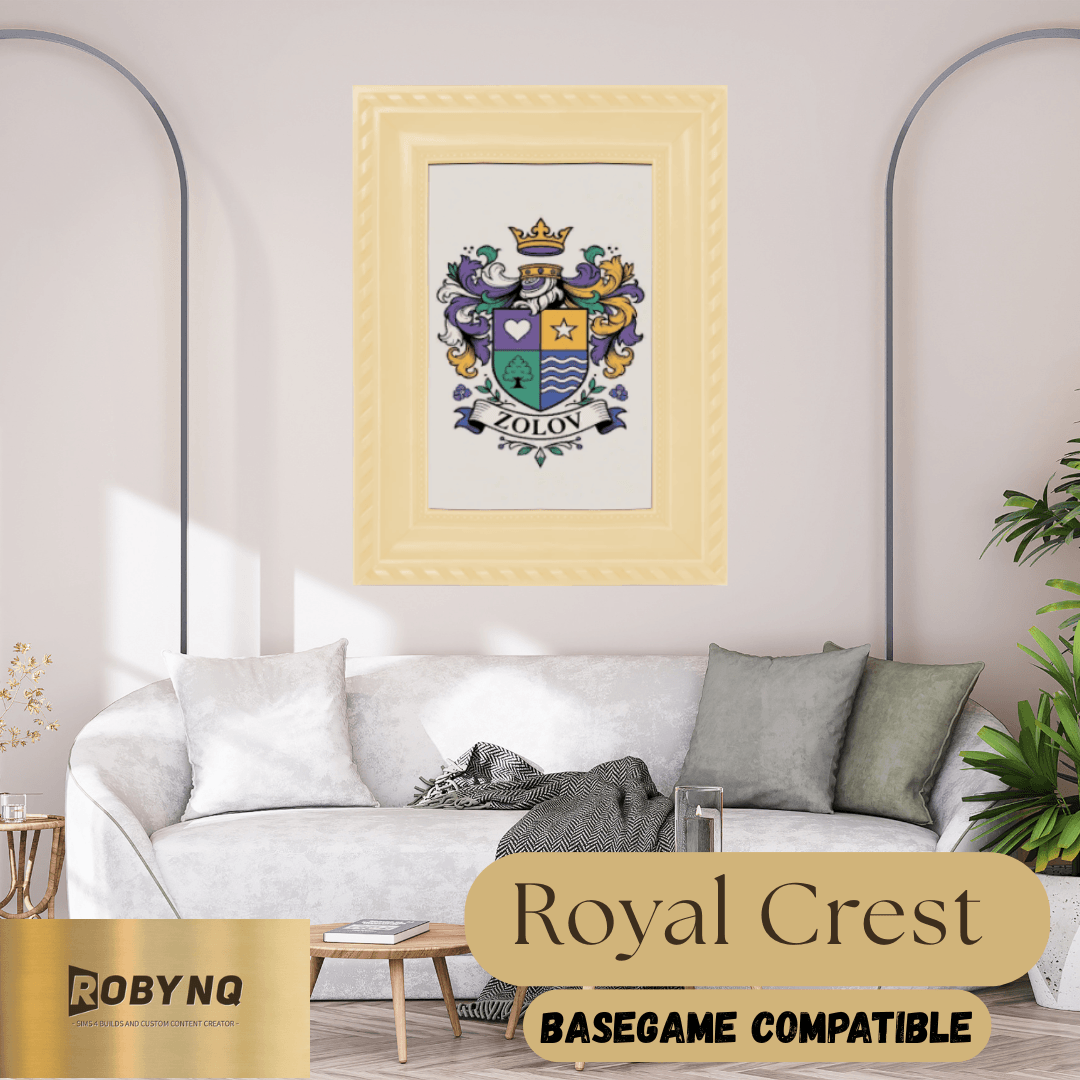 Robynq - Zolov Family Crest - Portrait - Basegame compatible - The Sims ...