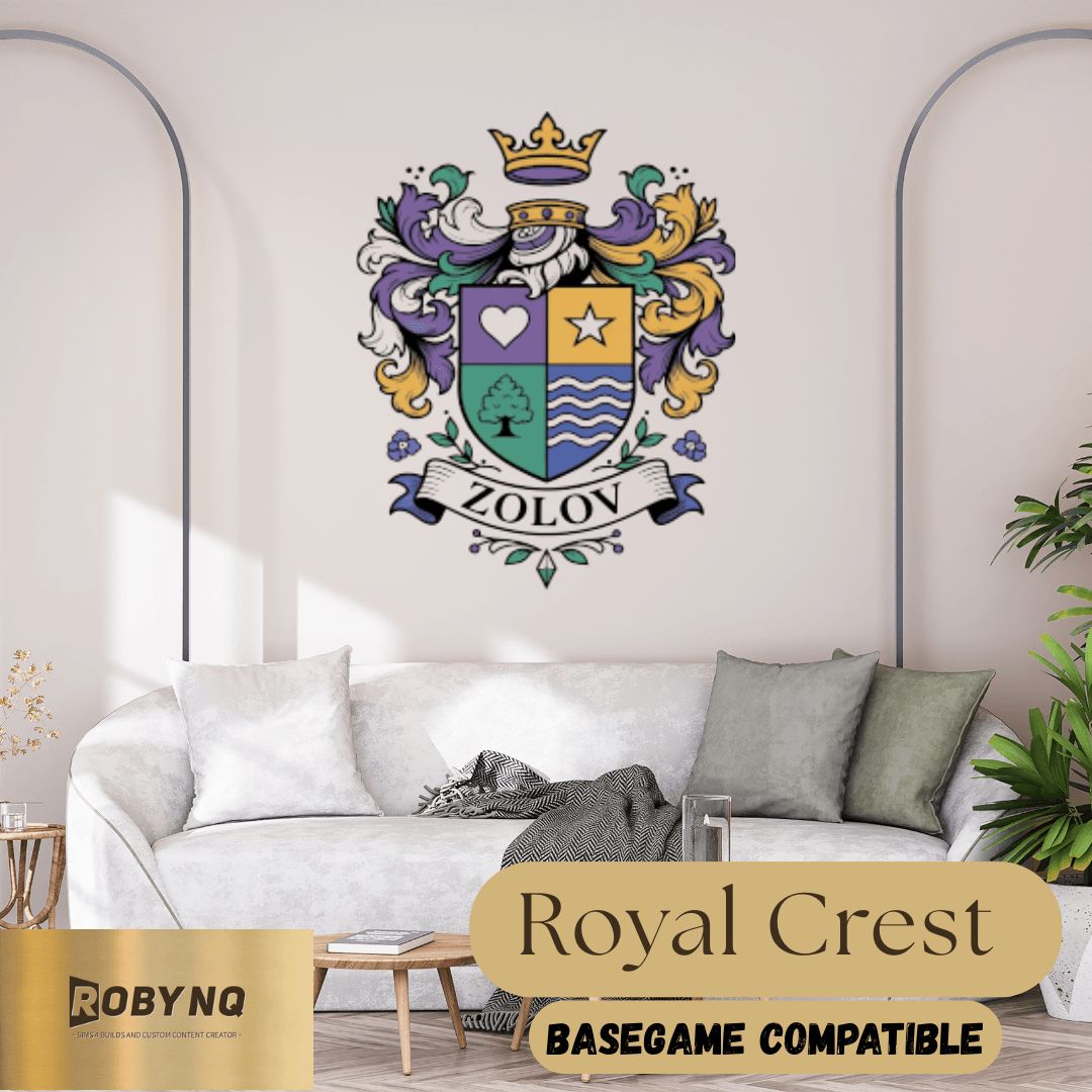 Robynq - Zolov Family Crest - Wall Decal - Basegame compatible - The ...