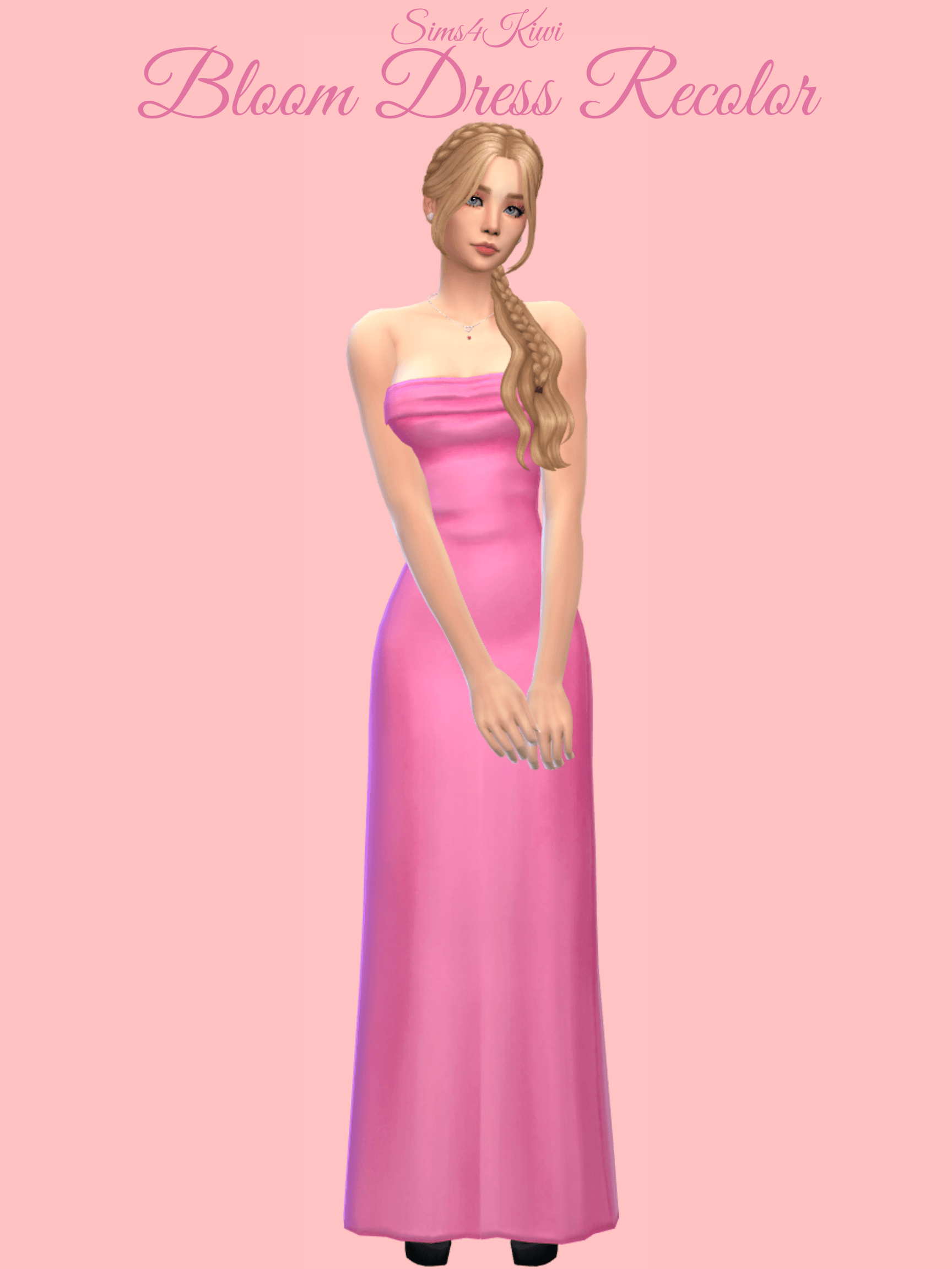 Bloom Dress Recolor - The Sims 4 Create a Sim - CurseForge