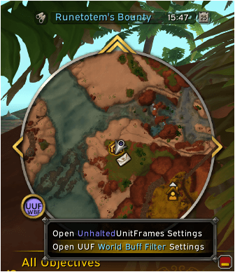 Unhalted Unit Frames World Buff Filter - World of Warcraft Addons ...