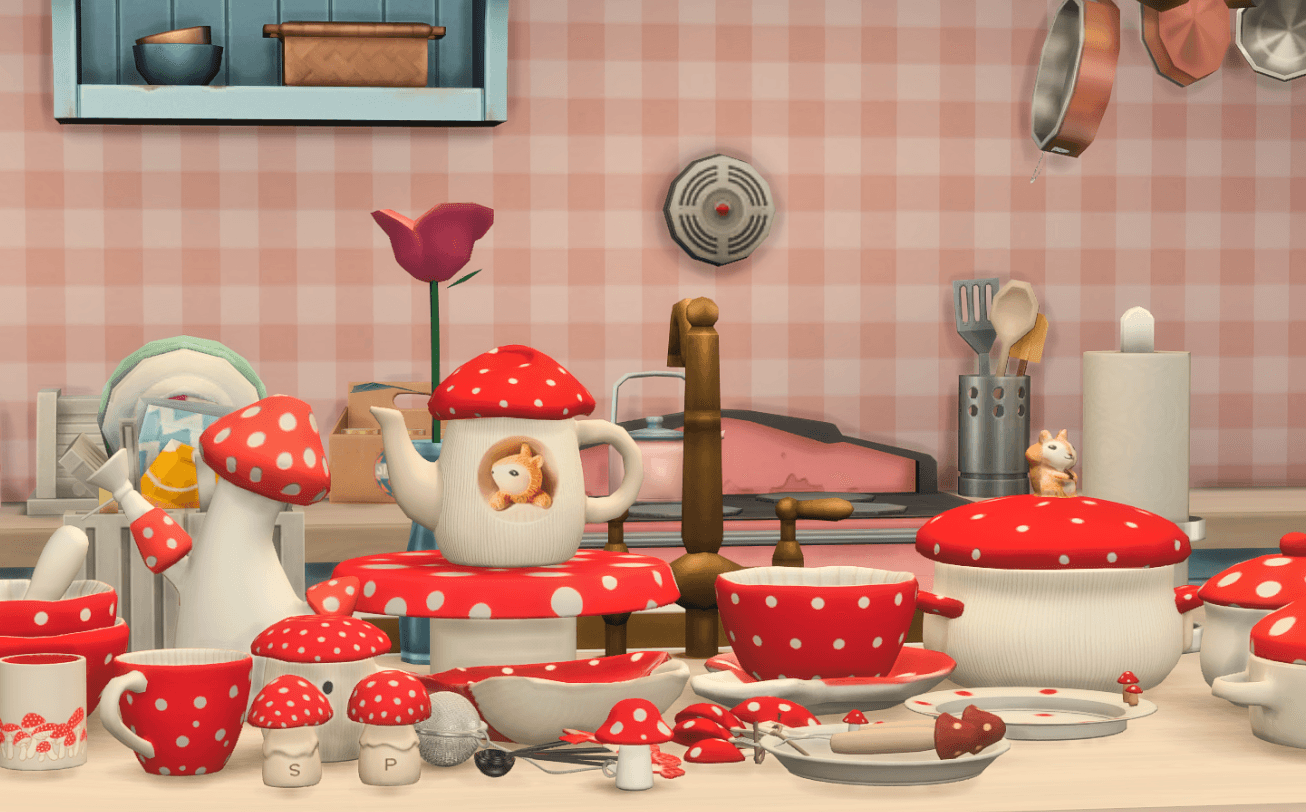 Toadstool Delights Set - The Sims 4 Build / Buy - CurseForge