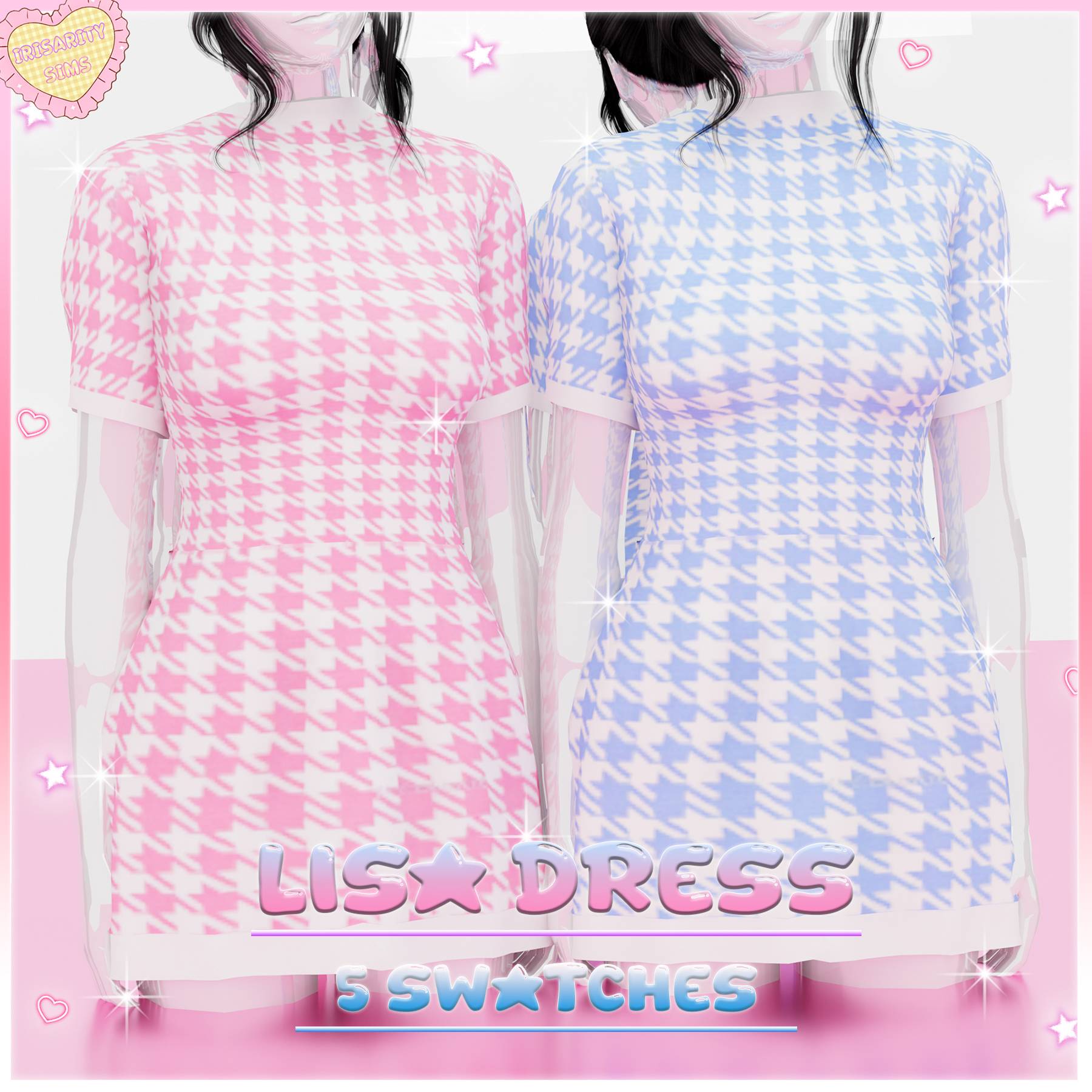 Lisa Dress ☆ - The Sims 4 Create a Sim - CurseForge