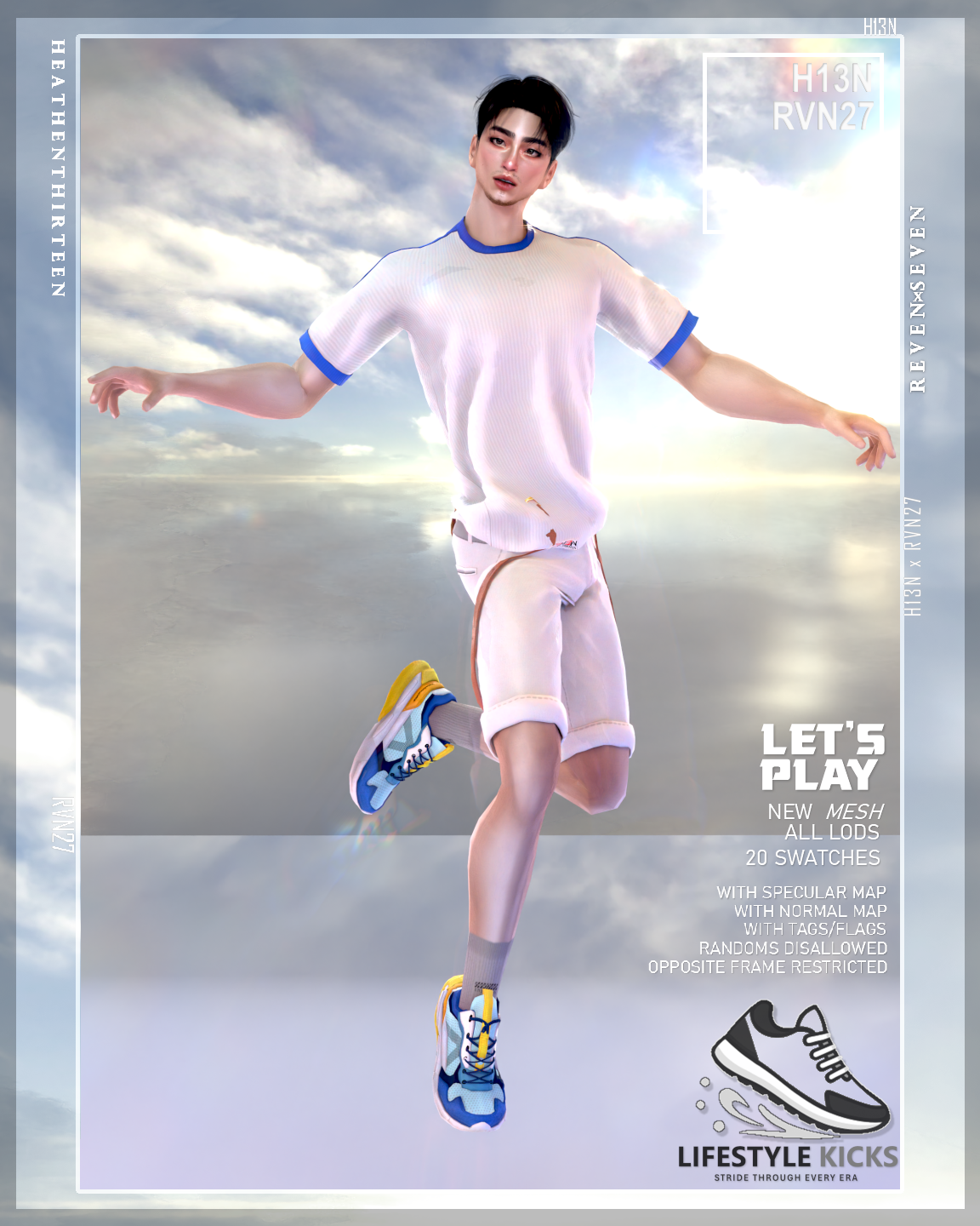Chunky Sole Heel Patch Streetwear Shoe at The Sims 4 Nexus - Mods and ...