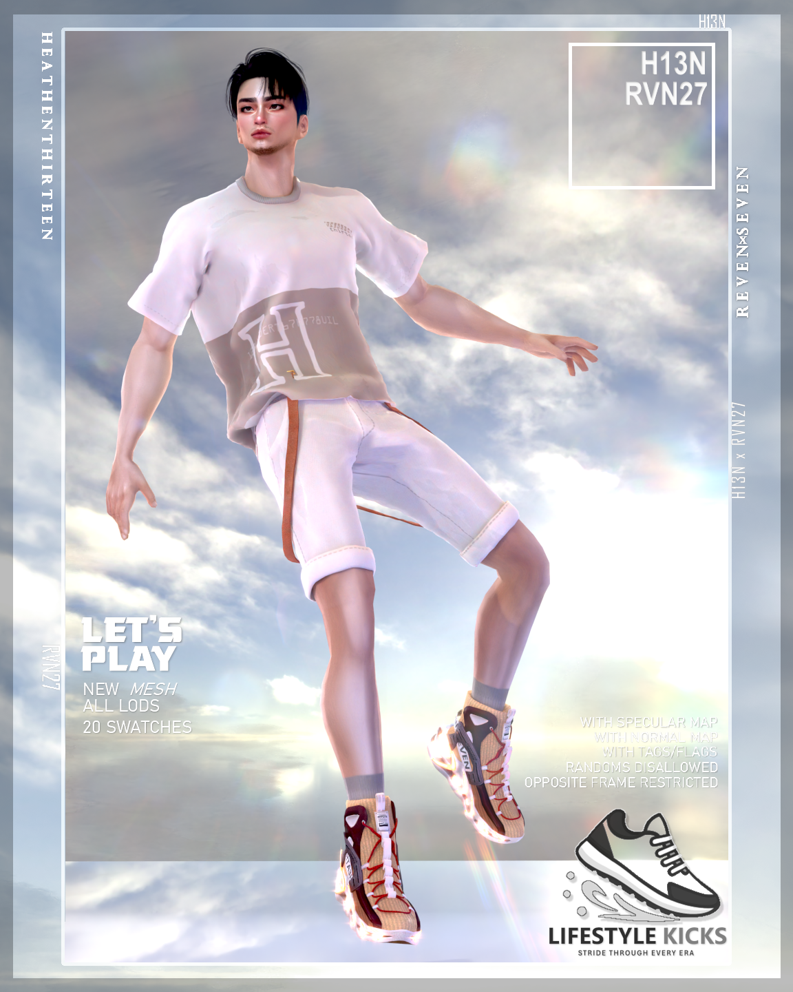 Spring Sole Light Up High Top Sneaker at The Sims 4 Nexus - Mods and ...