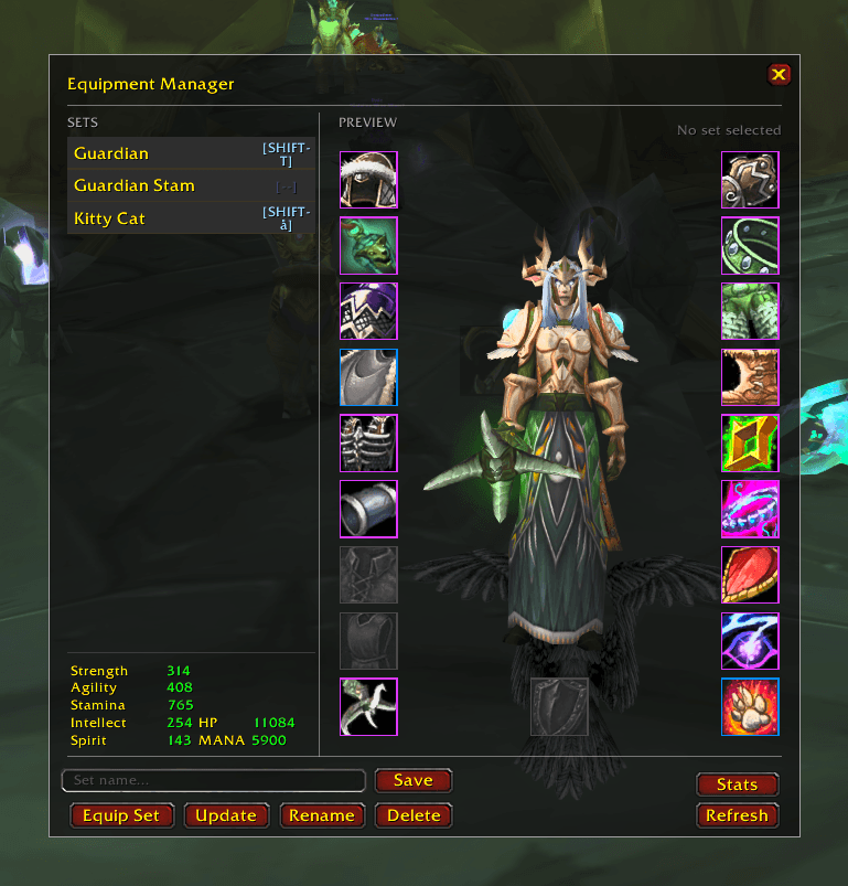 Equipment Manager (TBC) - World of Warcraft Addons - CurseForge
