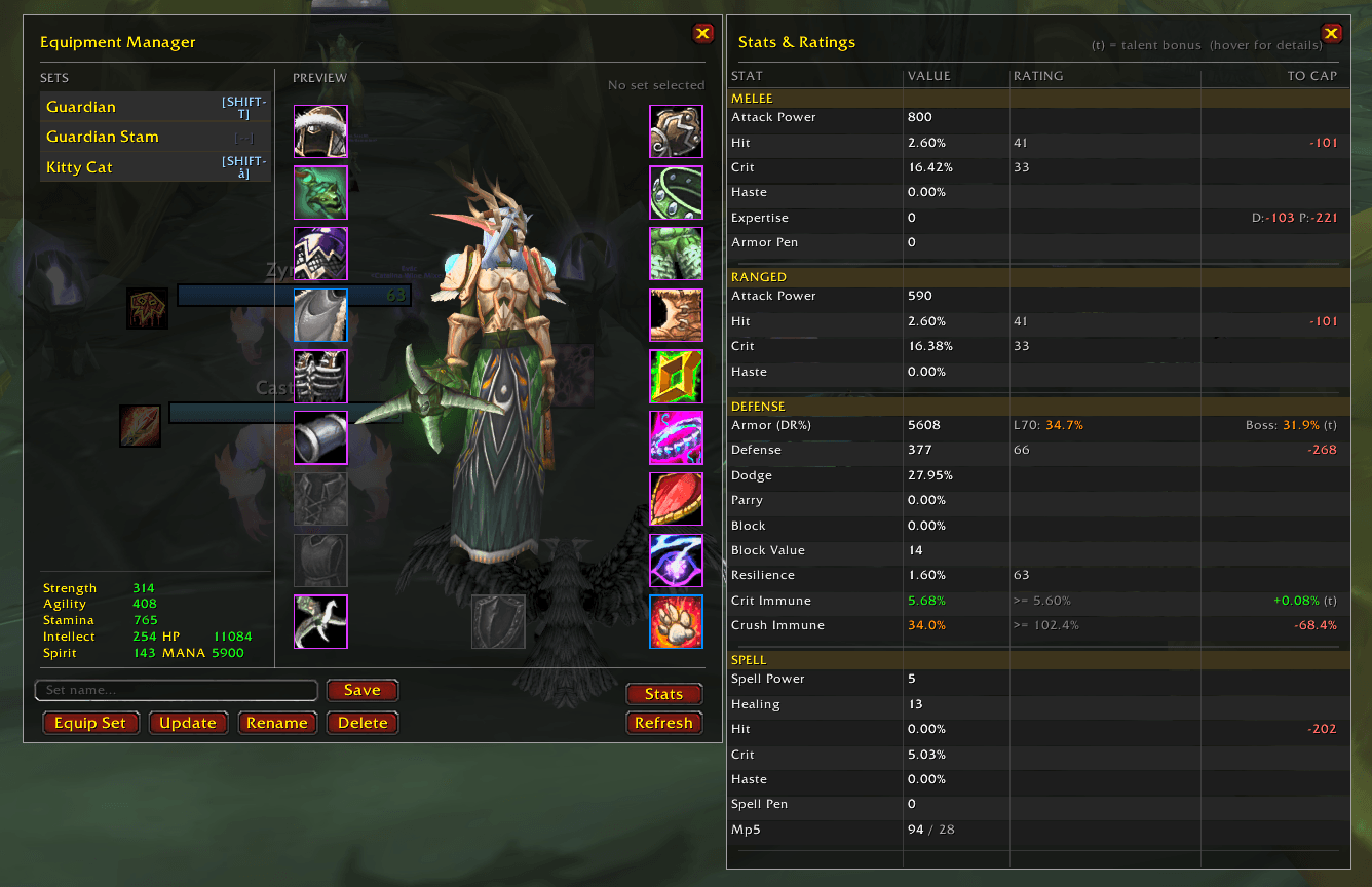 Equipment Manager (TBC) - World of Warcraft Addons - CurseForge