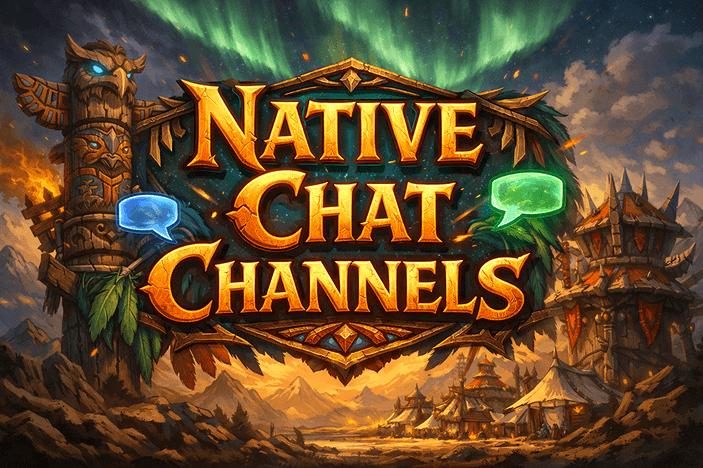 Native Chat Channels - World of Warcraft Addons - CurseForge