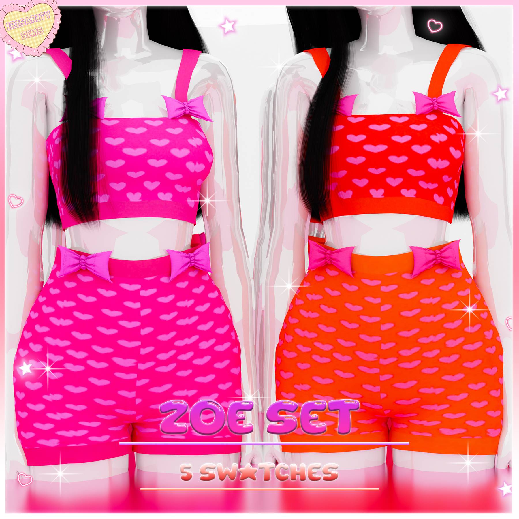 Zoe Set ☆ - The Sims 4 Create a Sim - CurseForge