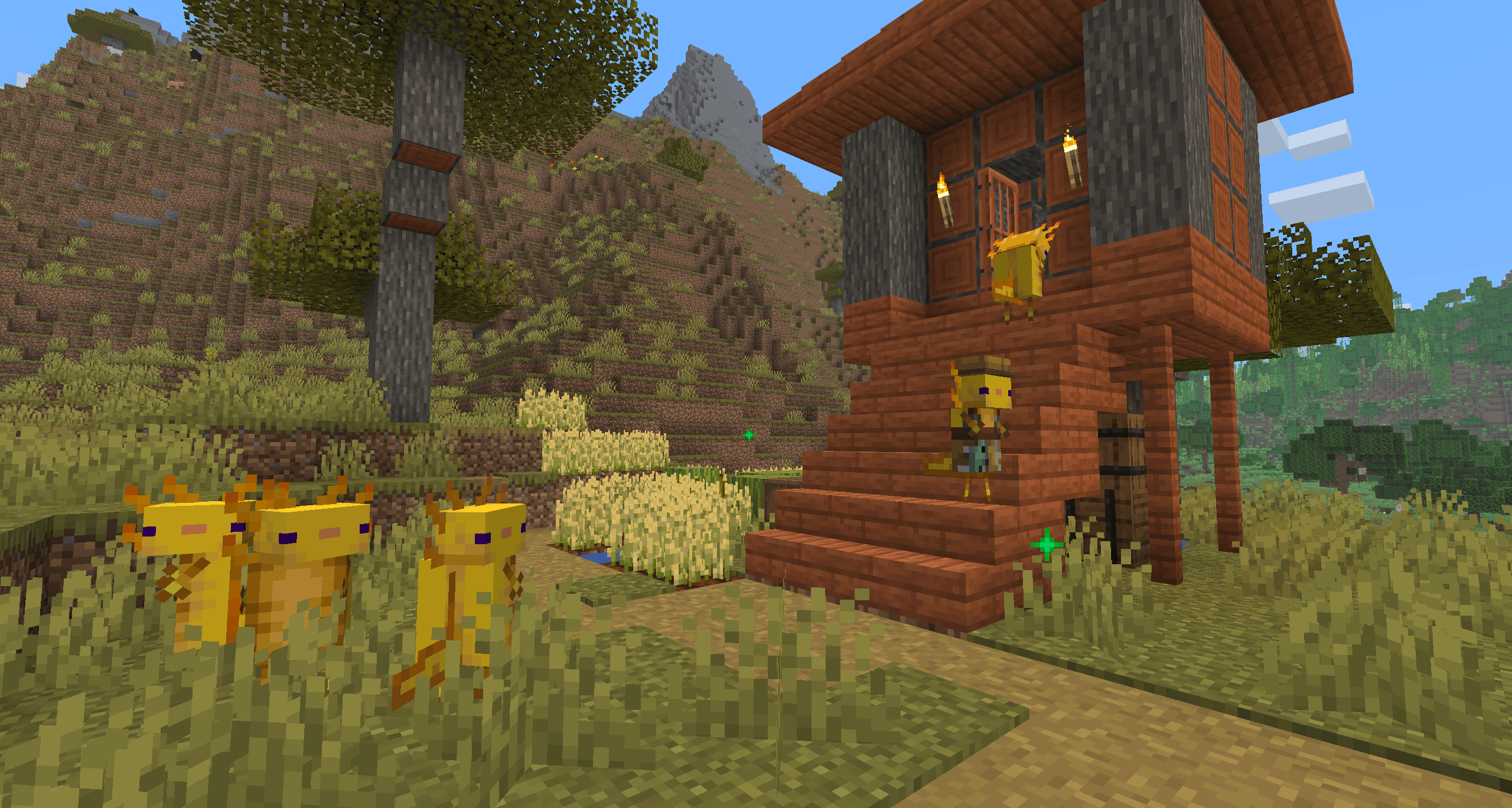 Axolotl Villagers - Gallery - Minecraft Bedrock Texture Packs - CurseForge