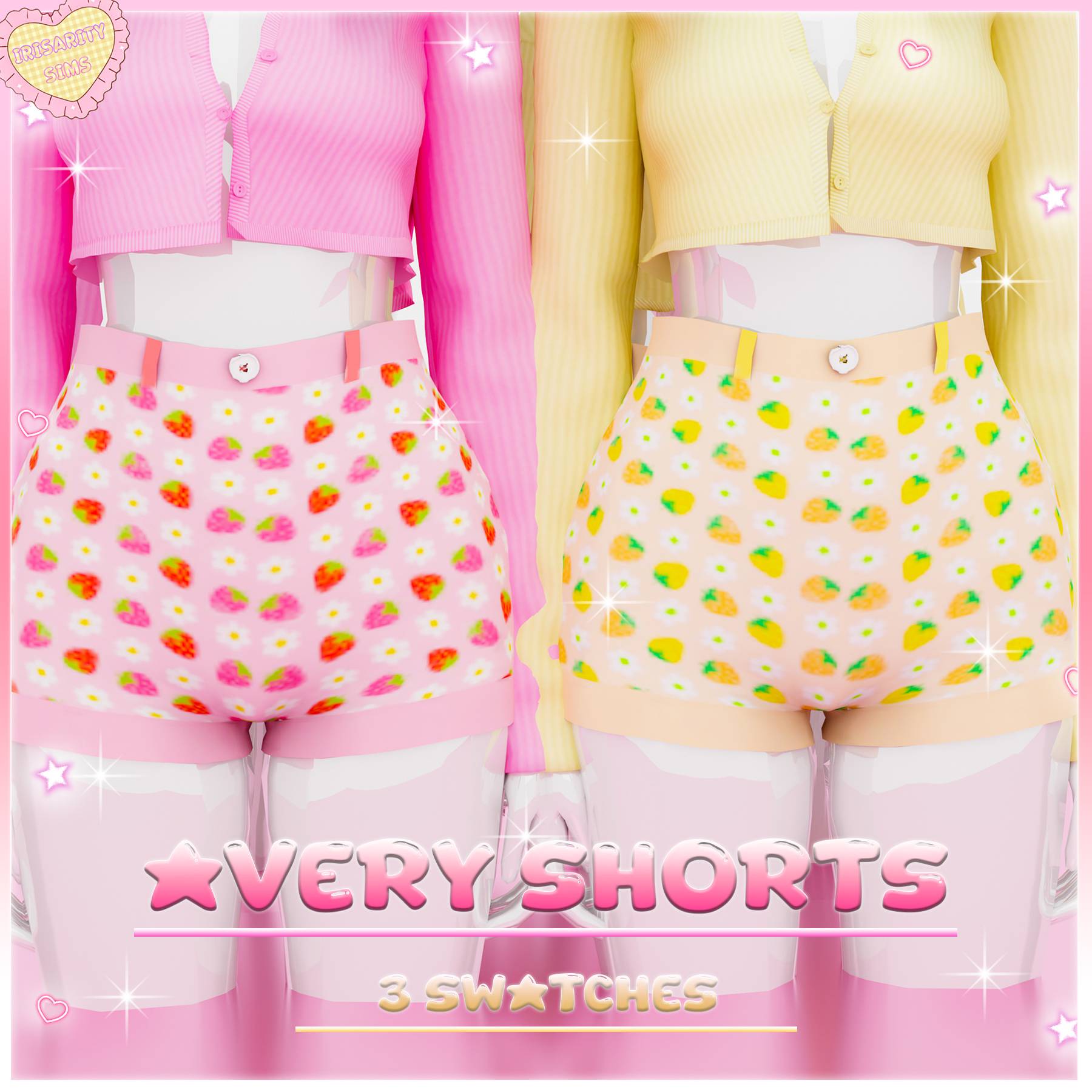 Avery Shorts ☆ - The Sims 4 Create a Sim - CurseForge