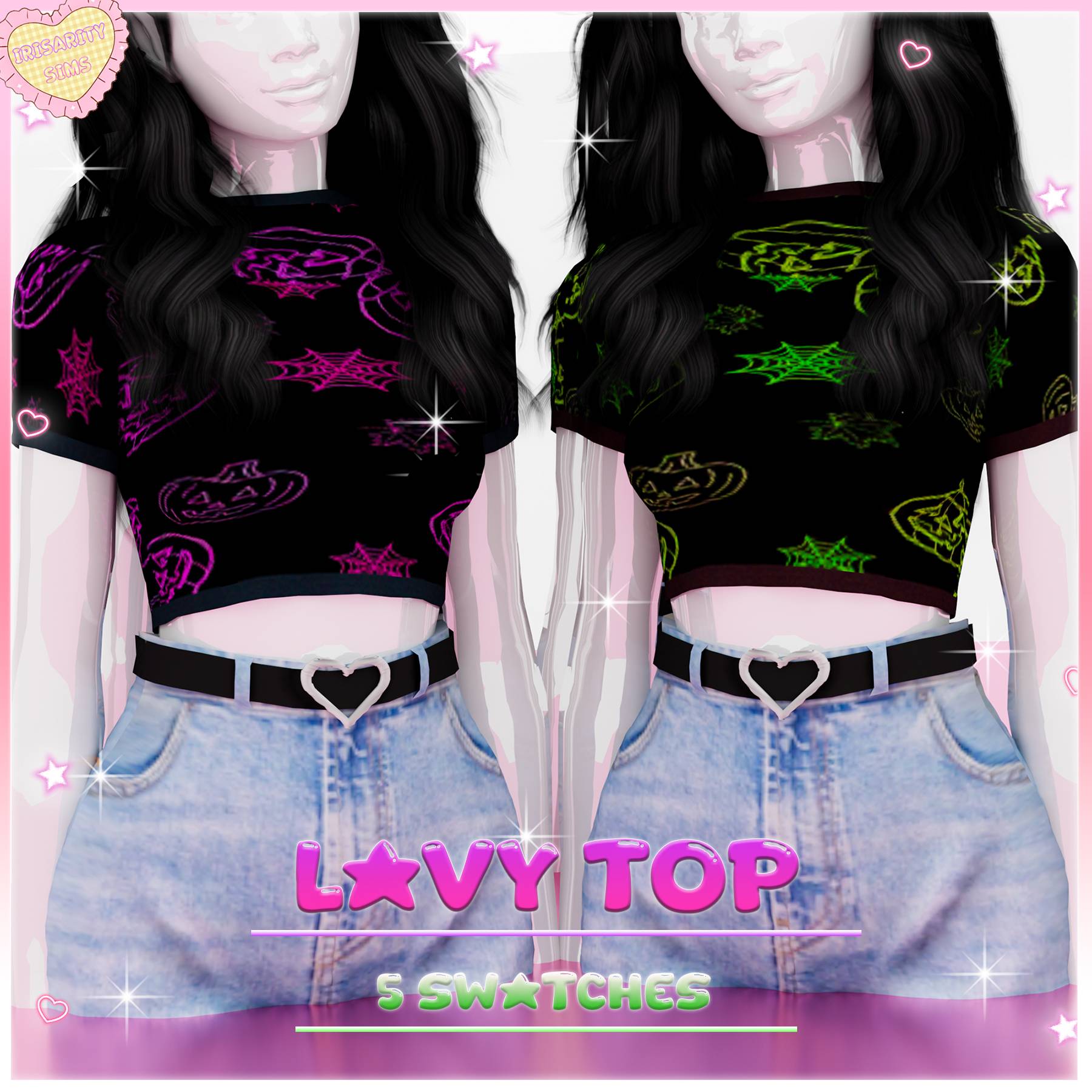Lavy Top ☆ - The Sims 4 Create a Sim - CurseForge