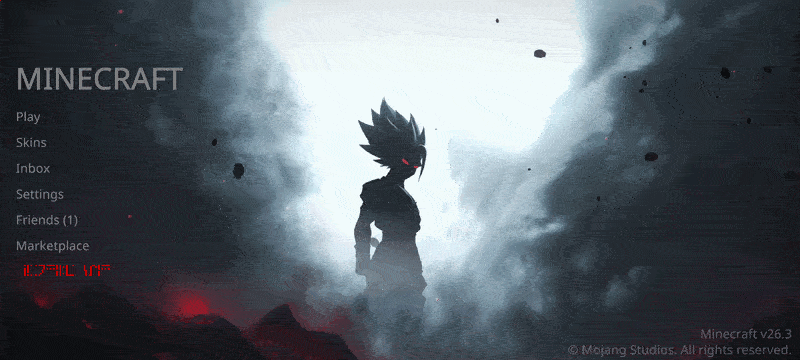 Animated Menu: Gohan beast edition - Minecraft Bedrock Texture Packs ...