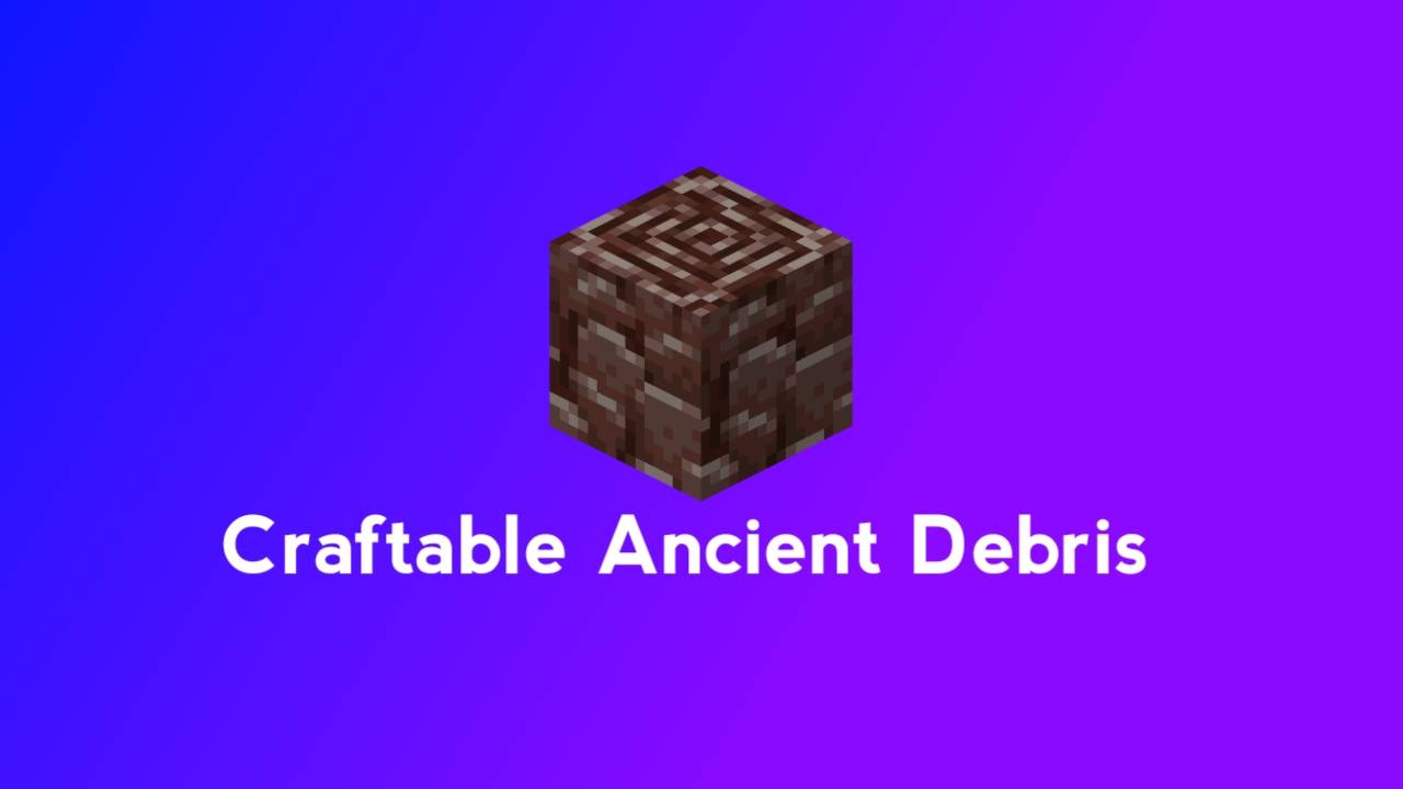 Search Results for ancient debris | MCPEDL