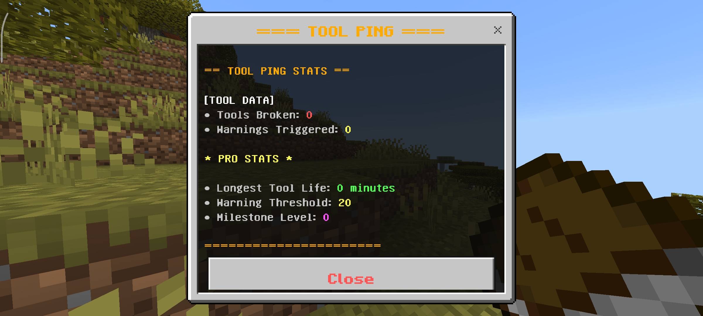 Tool Ping - Durability HUD - Minecraft Bedrock Addons - CurseForge