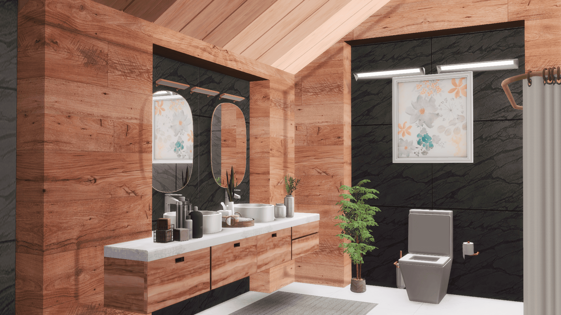 Katarina Bathroom - The Sims 4 Rooms / Lots - CurseForge