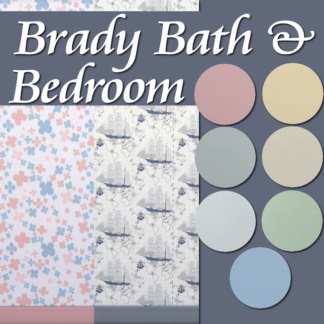 Brady Bath & Bathroom Walls - The Sims 4 Build / Buy - CurseForge