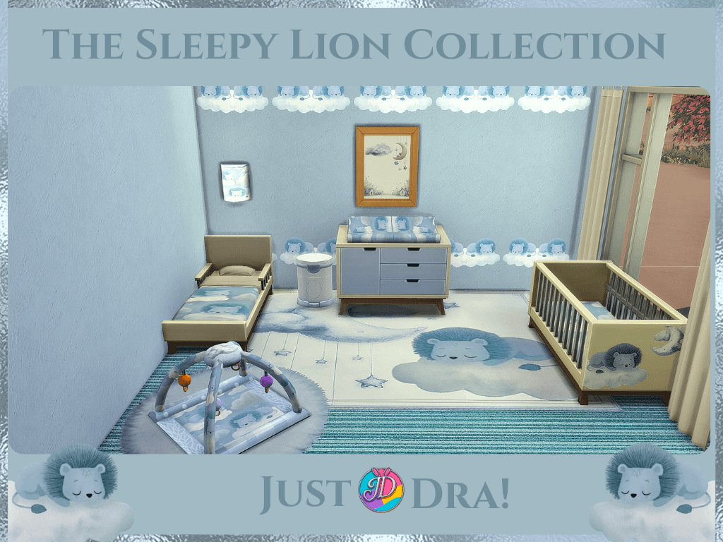 The Sleepy Lion Collection - Nursery Set - The Sims 4 Build / Buy ...
