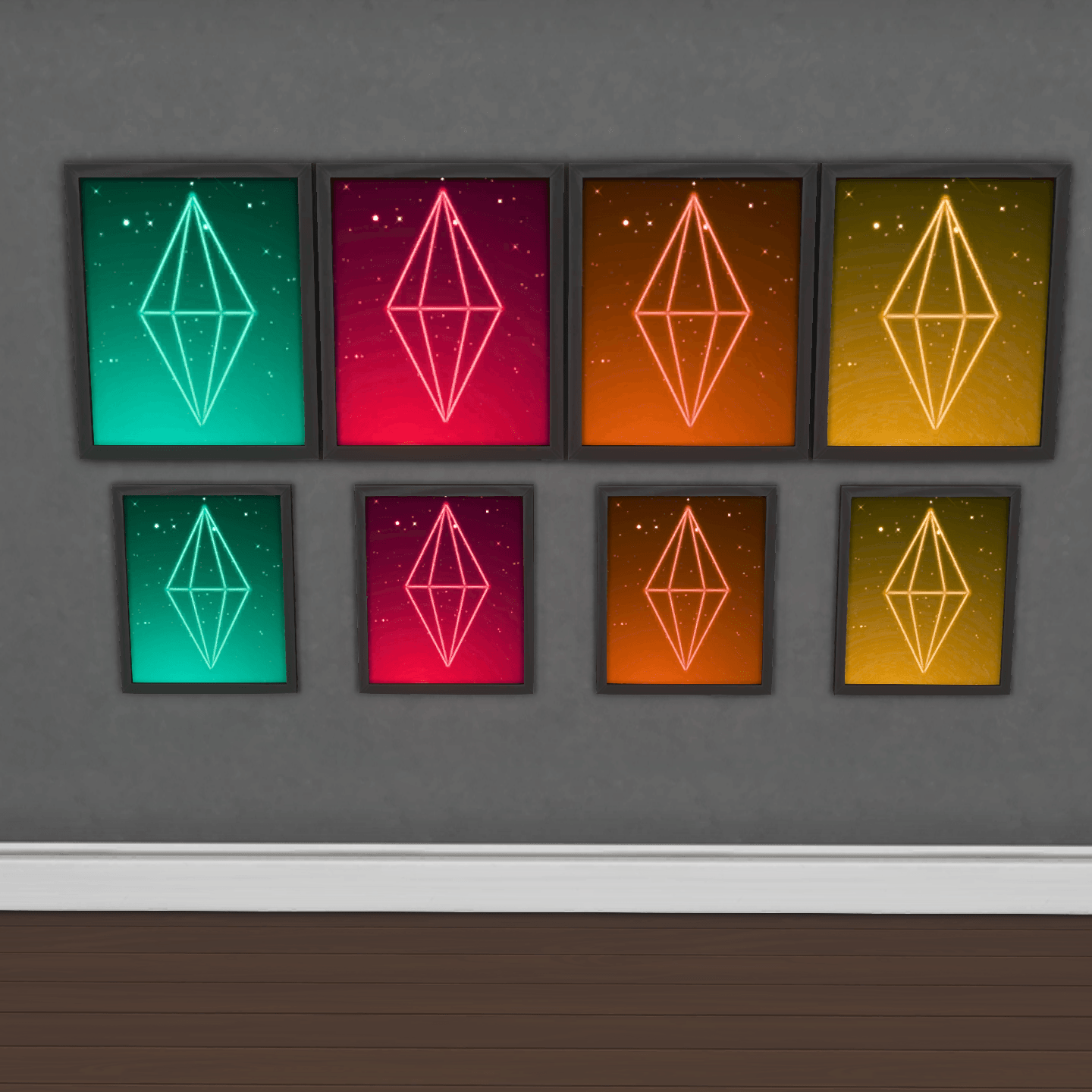 Neon Plumbob Art - The Sims 4 Build / Buy - CurseForge