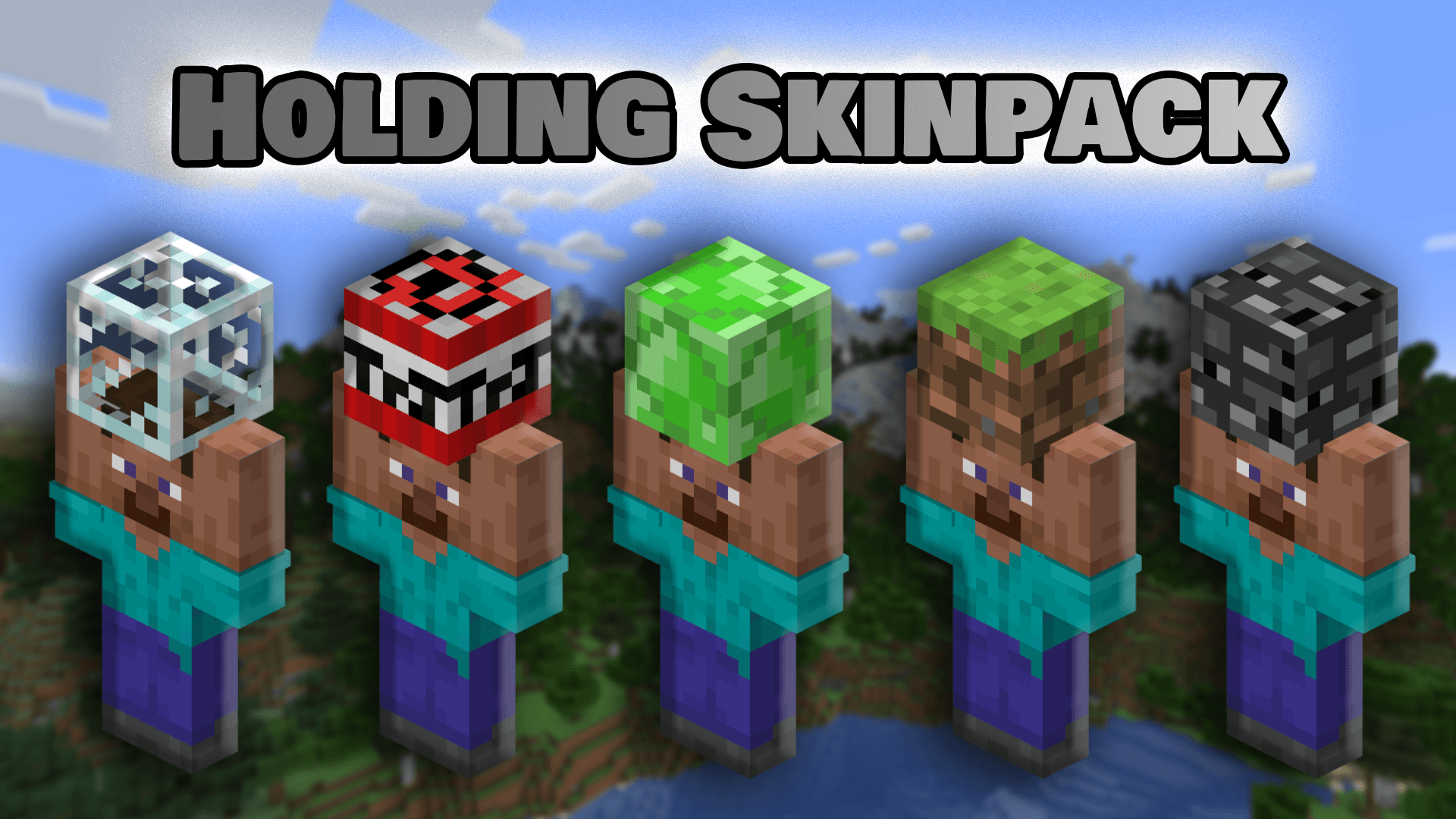 Holding - Minecraft Bedrock Skins - CurseForge