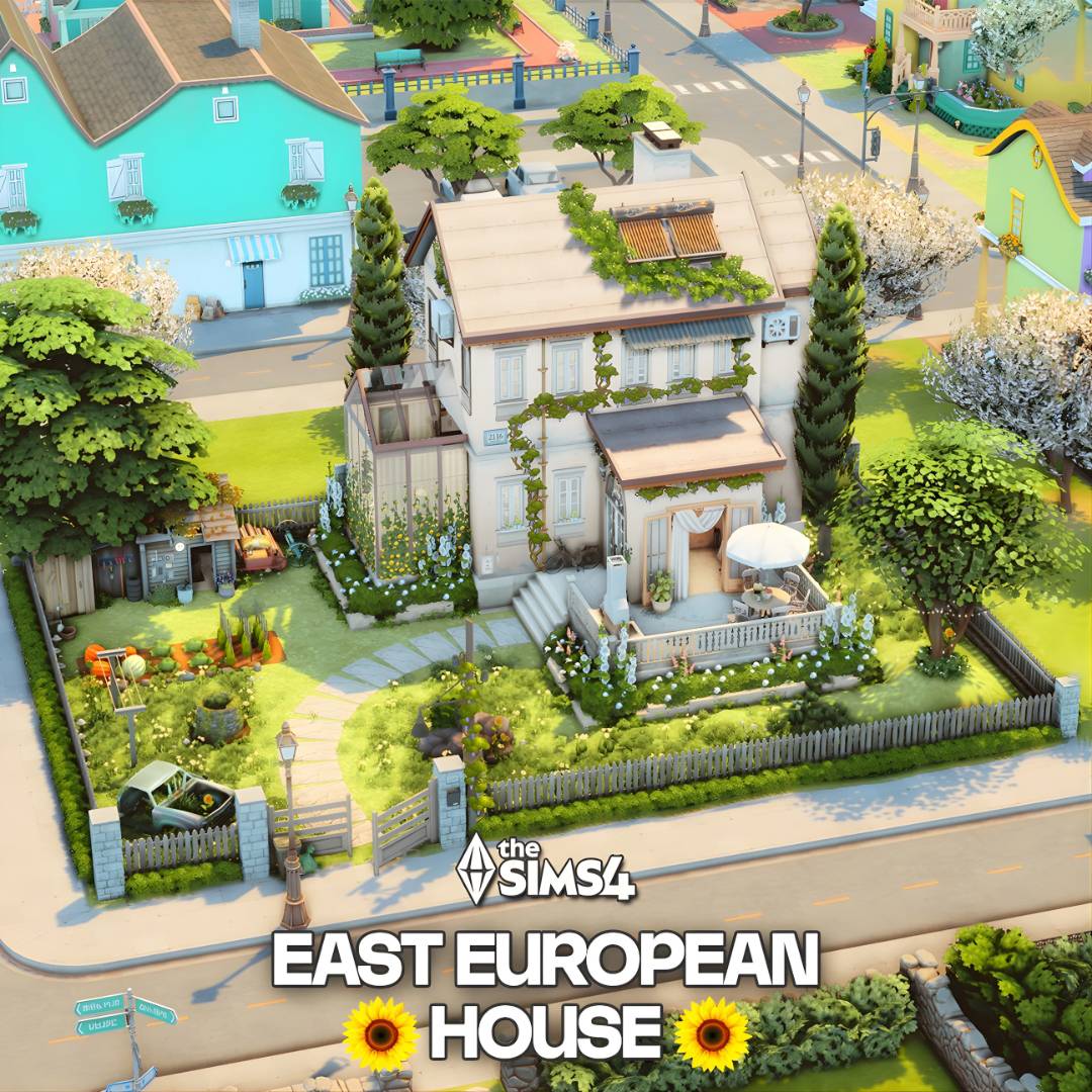 EAST EUROPEAN HOUSE 🏠 - The Sims 4 Rooms / Lots - CurseForge