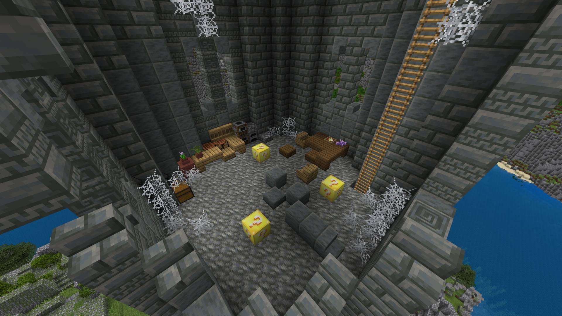 Lucky Blocks Survival - TryzzMC - Minecraft Bedrock Maps - CurseForge