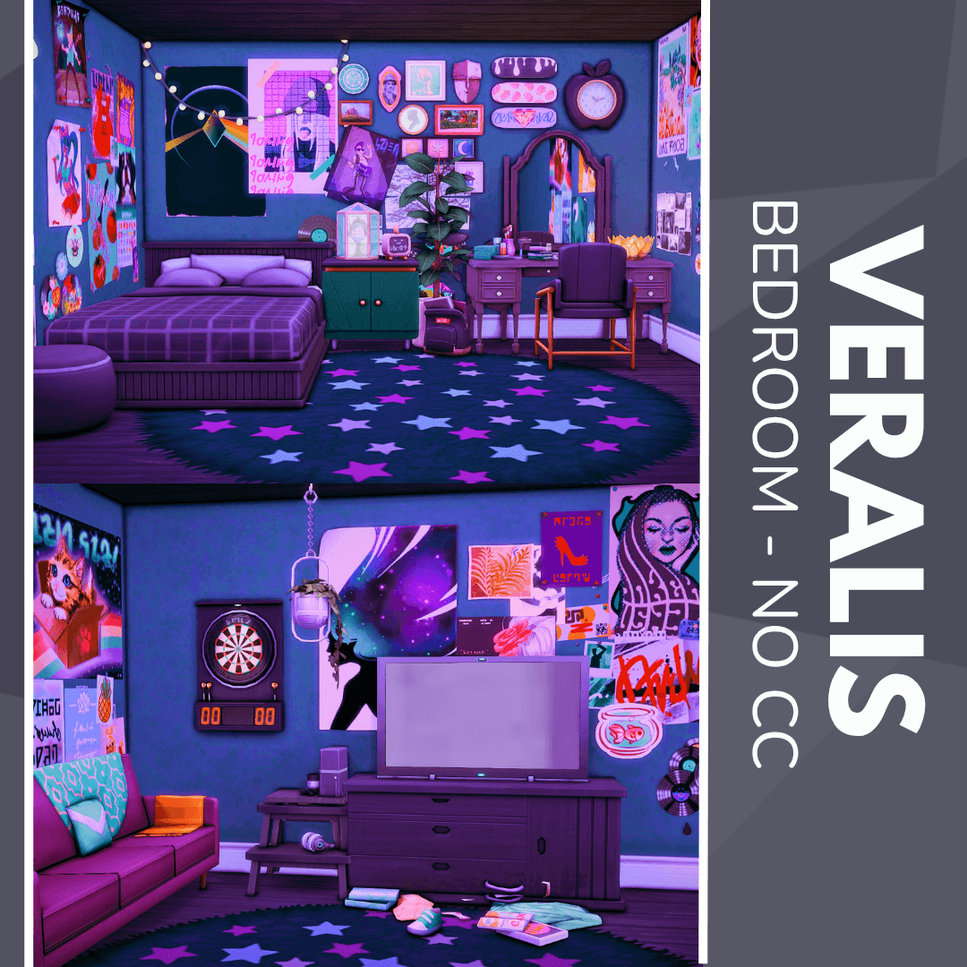 Veralis - No CC - The Sims 4 Rooms / Lots - CurseForge