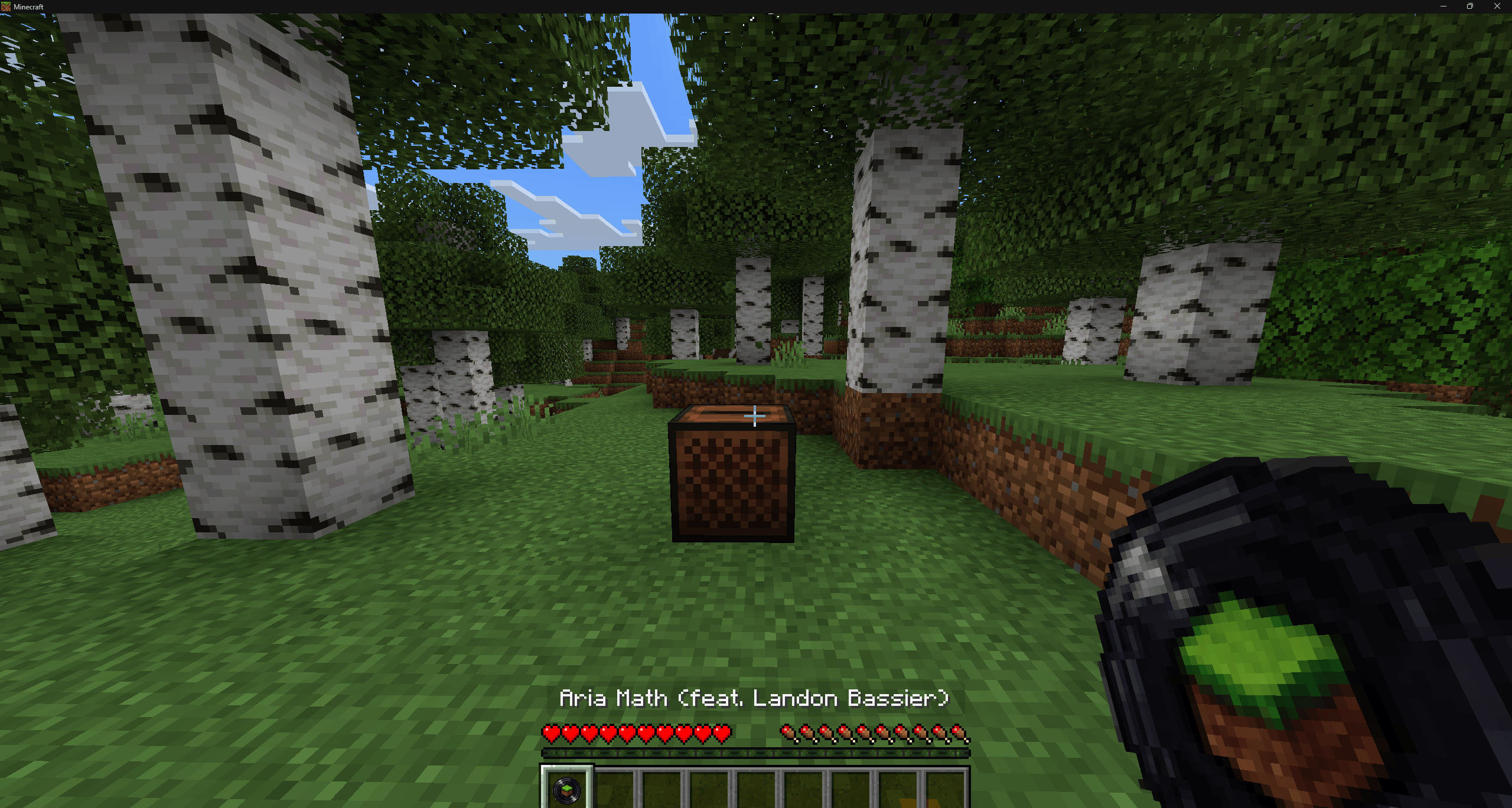 Aria Math (feat. Landon Bassier) Music Disc - Minecraft Bedrock Addons ...