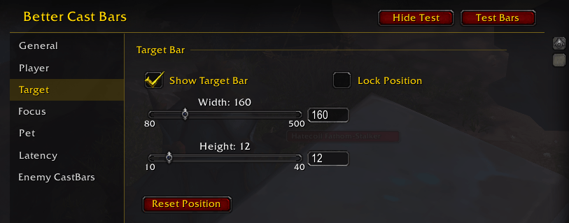 Better Cast Bars - World of Warcraft Addons - CurseForge