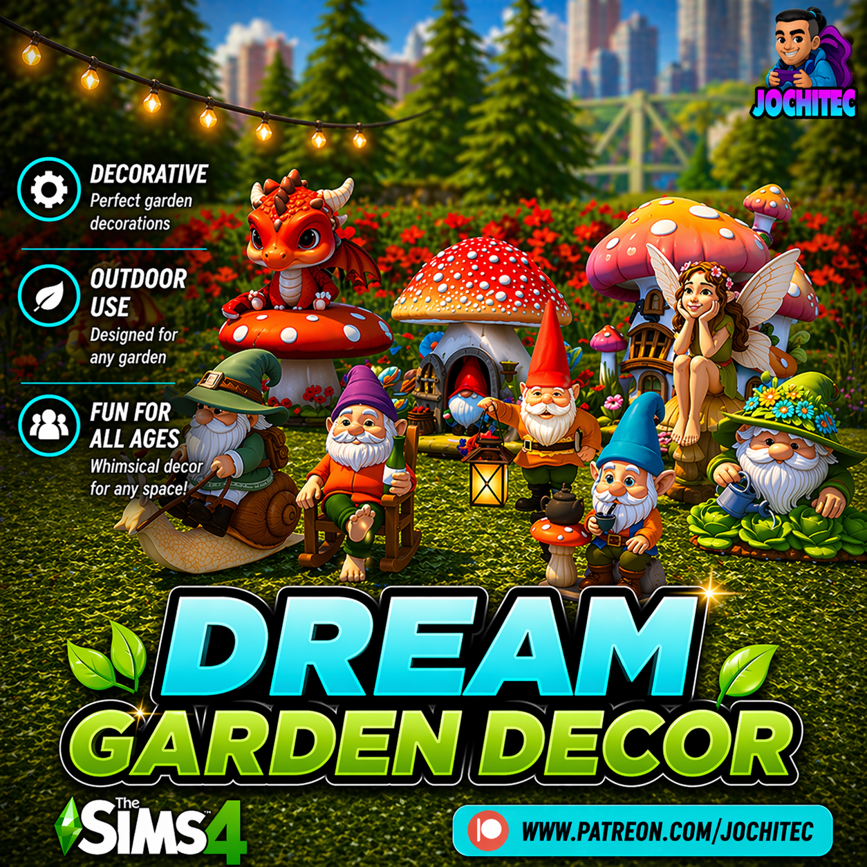 Dream Garden by Jochi - Gallery - The Sims 4 Build / Buy - CurseForge