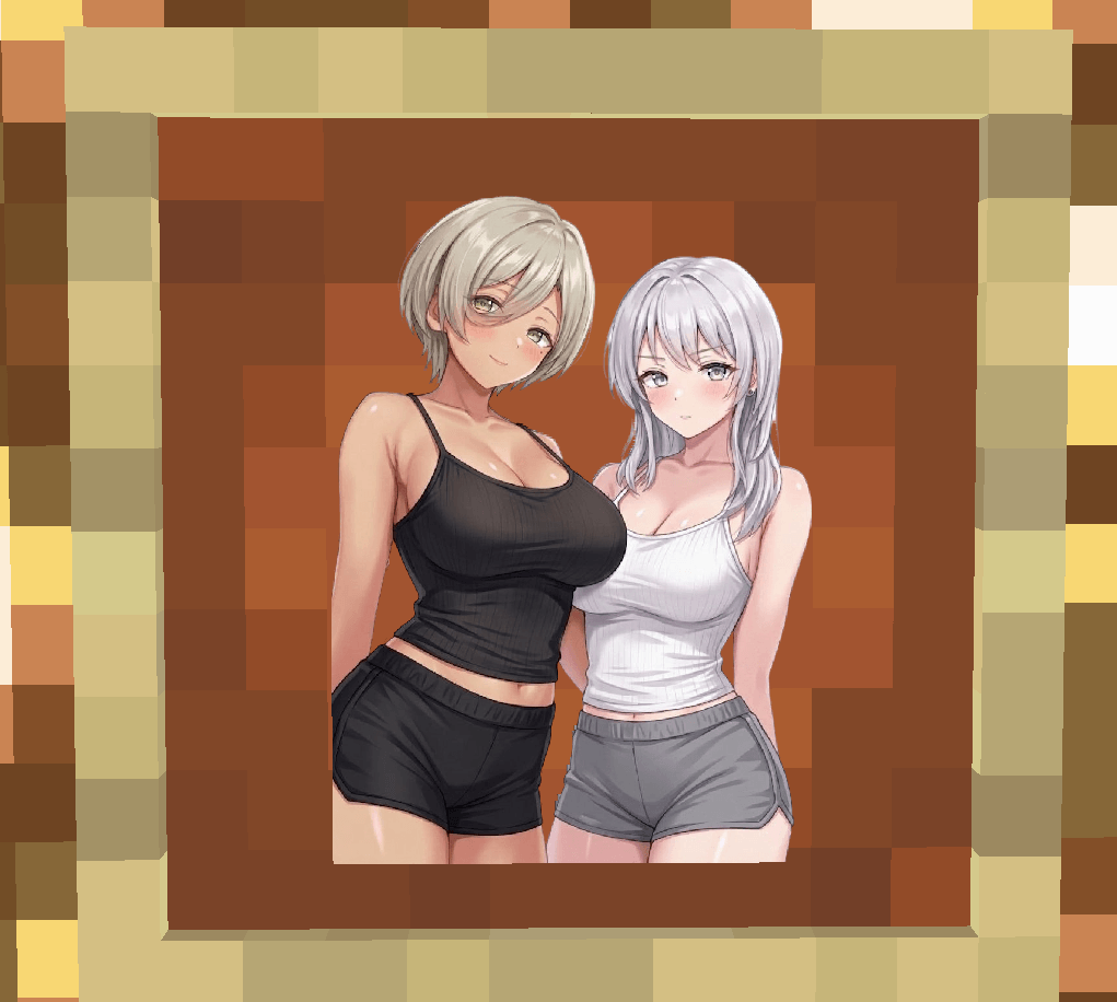Two Anime Girls Totem - Minecraft Resource Packs - CurseForge
