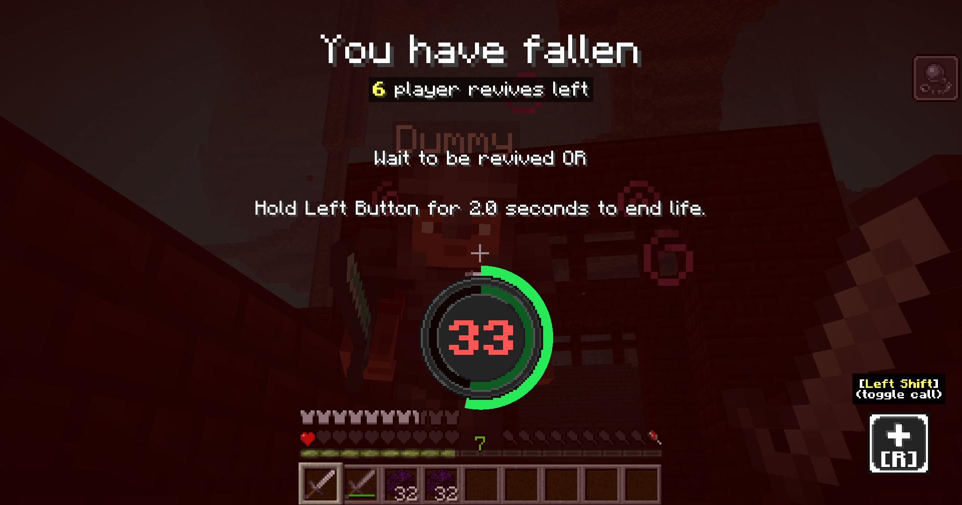 Revive Me! - Player Revival Mod - Minecraft Mods - CurseForge