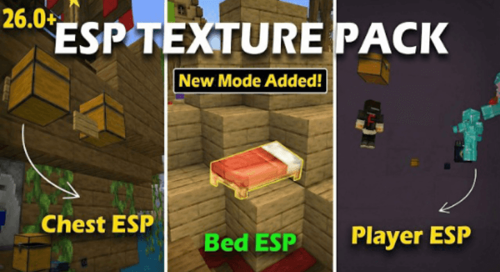 ESP For 1.21+ | Minecraft PE Texture Packs