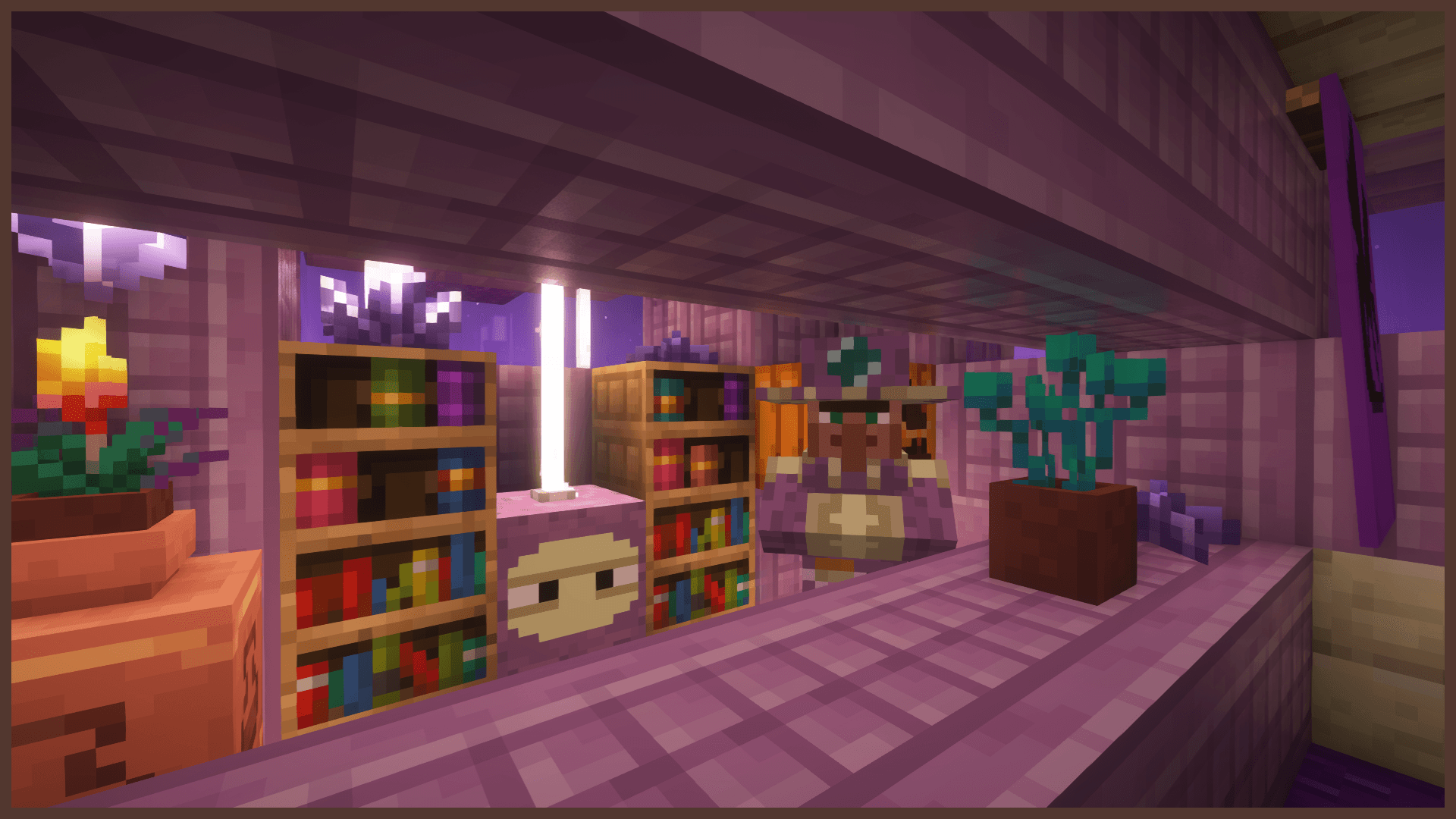 End Villager Trader Minecraft Mod