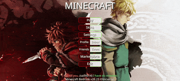 Animated Thorfinn UI - Gallery - Minecraft Bedrock Texture Packs ...