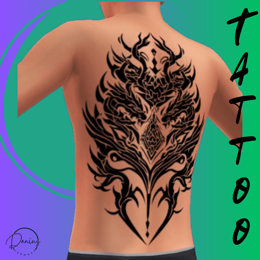 Danius Tattoo DTBG1231 - Basegame compatible - The Sims 4 Create a Sim ...