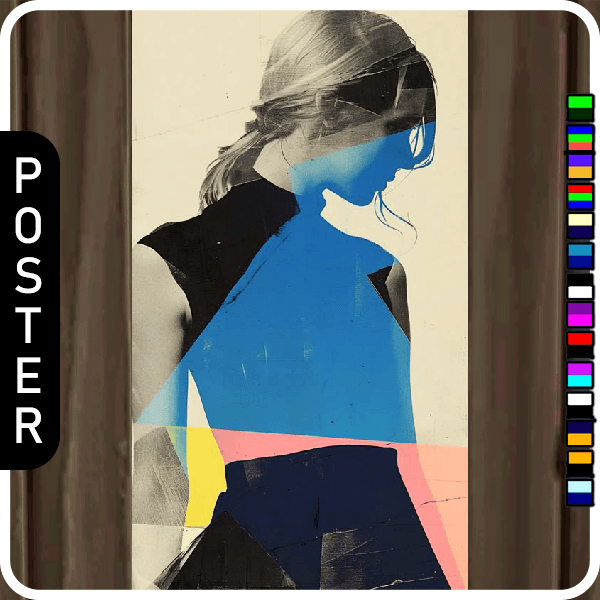 🖼️ [ESI] Blue Shift Girl (Poster) - The Sims 4 Build / Buy - CurseForge