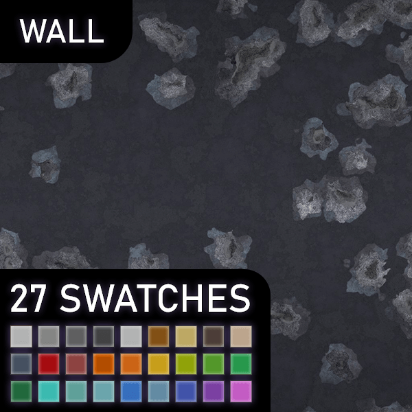 🧱 [ESI] Obsidian Scars (Wall) | Wall - The Sims 4 Build / Buy - CurseForge