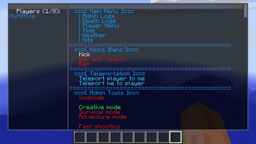 IcyAdmin - Minecraft Mods - CurseForge