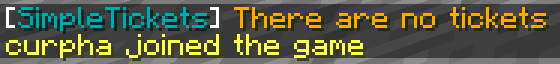 Images - Simple Tickets - Bukkit Plugins - Projects - Bukkit