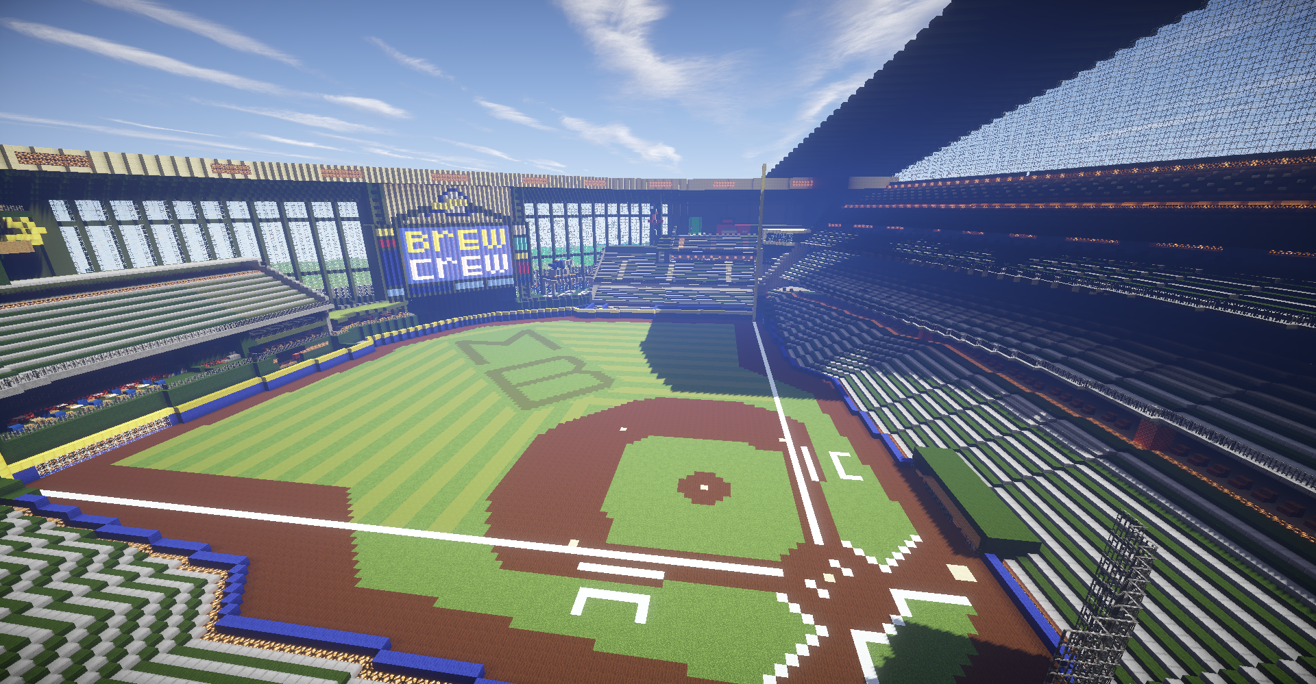 Miller Park - Gallery - Minecraft Worlds - CurseForge