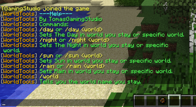 WorldTools - Minecraft Bukkit Plugins - CurseForge