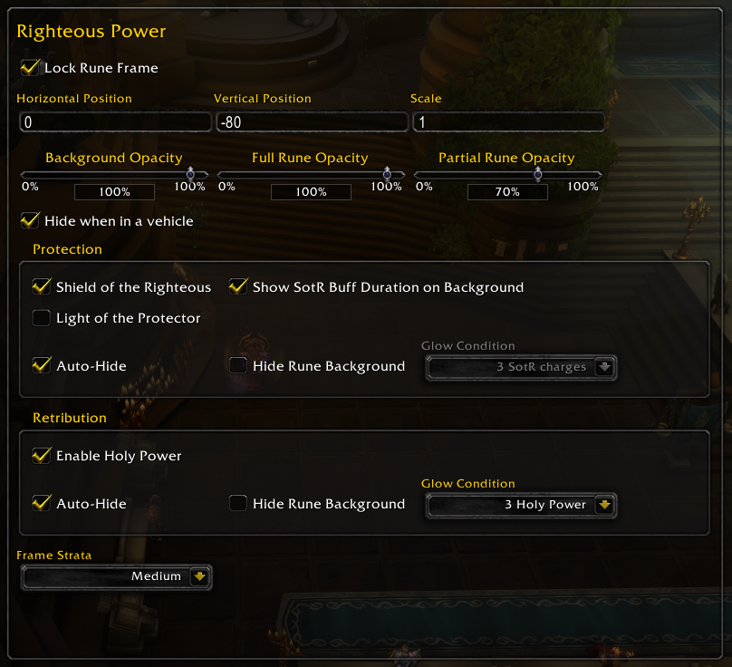 Righteous Power - World of Warcraft Addons - CurseForge
